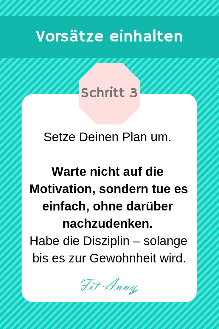 Endlich Deine Vorsätze einhalten - dieses Jahr wirklich abnehmen, fit ...